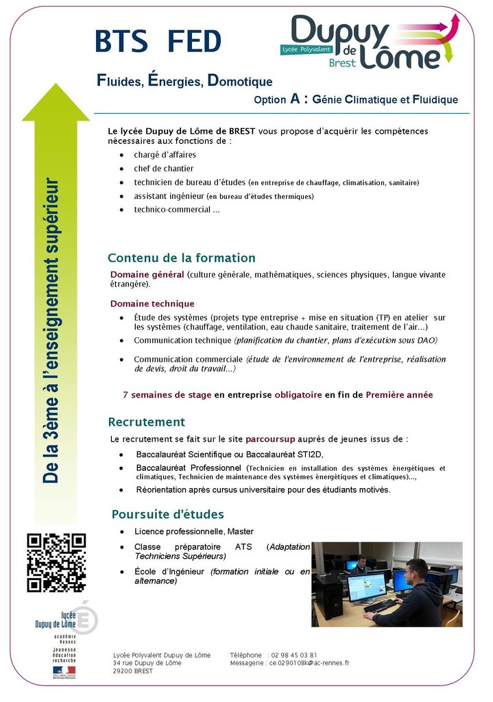 BTS FED -Lycée polyvalent Dupuy de Lôme